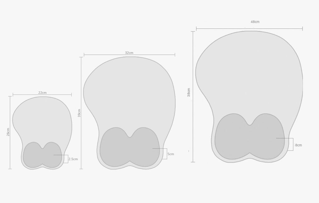 Custom 3D Mouse Pad - Oppai Mousepad