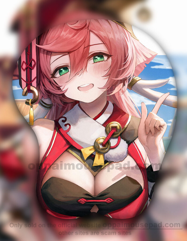 Yanfei 3D Oppai Mouse Pad | Genshin Impact - Oppai Mousepad