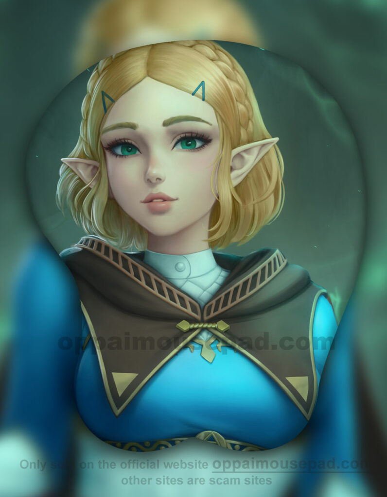 Princess Zelda 3D Mouse Pad - Oppai Mousepad
