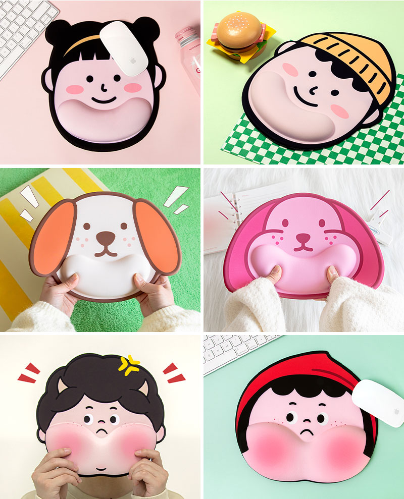 Cute 3D Mouse Pad - Oppai Mousepad