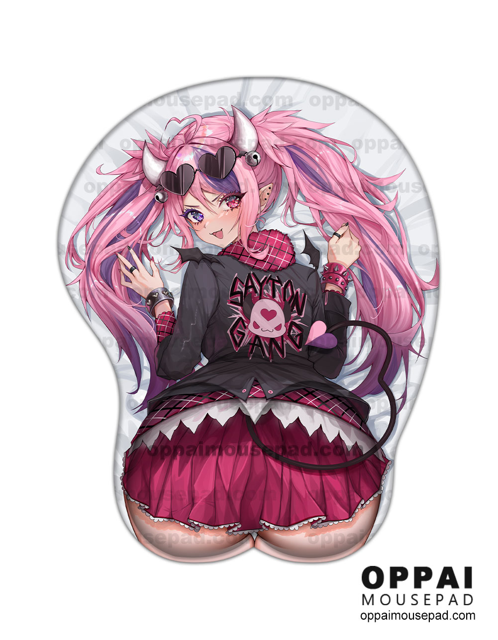 Ironmouse Vtuber Butt Mousepad - Oppai Mousepad